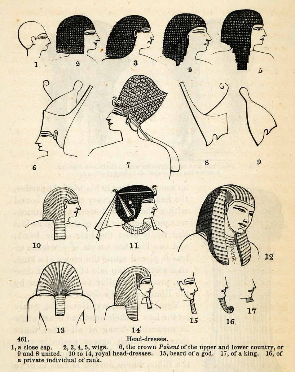 Real Ancient Egyptian Headdress