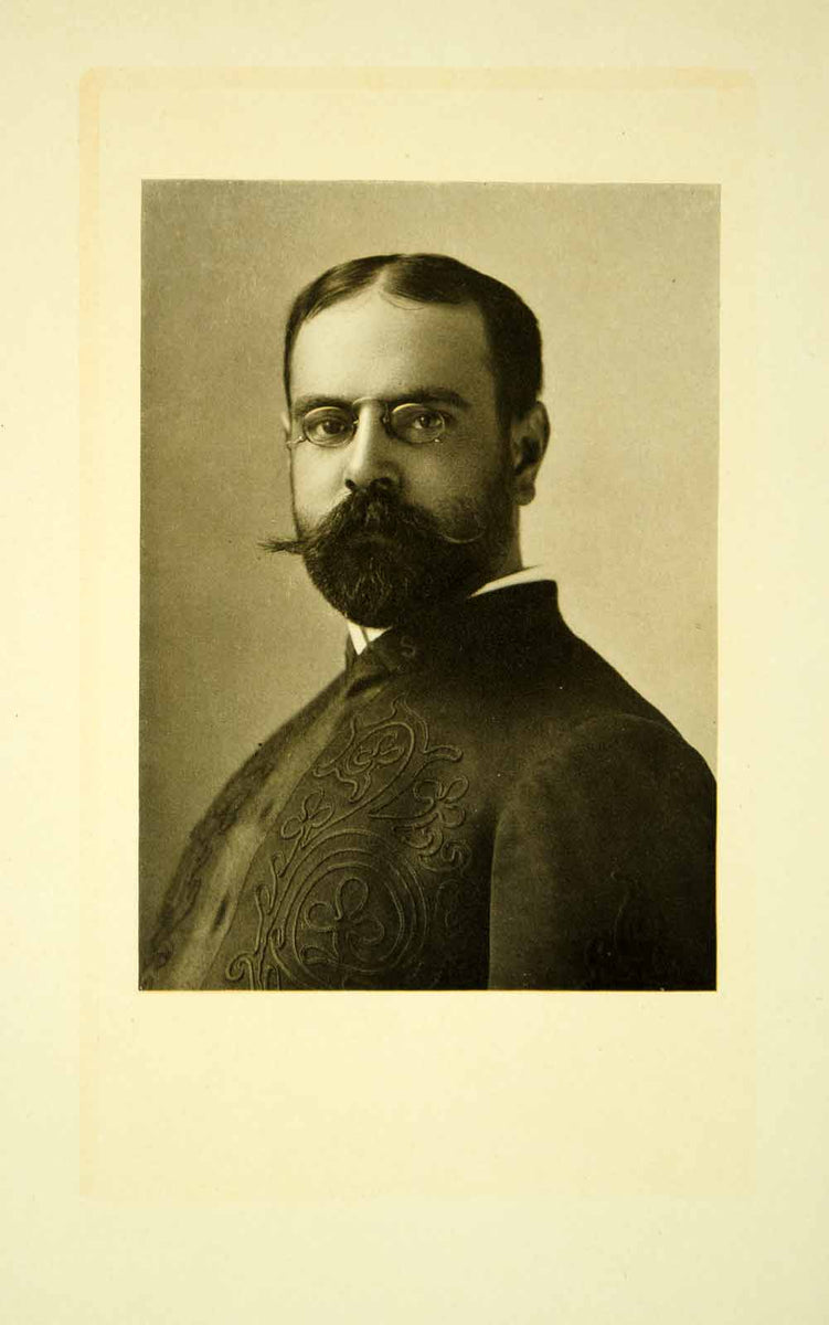 1908 Print John Philip Sousa Portrait Romantic Music Composer Military ...