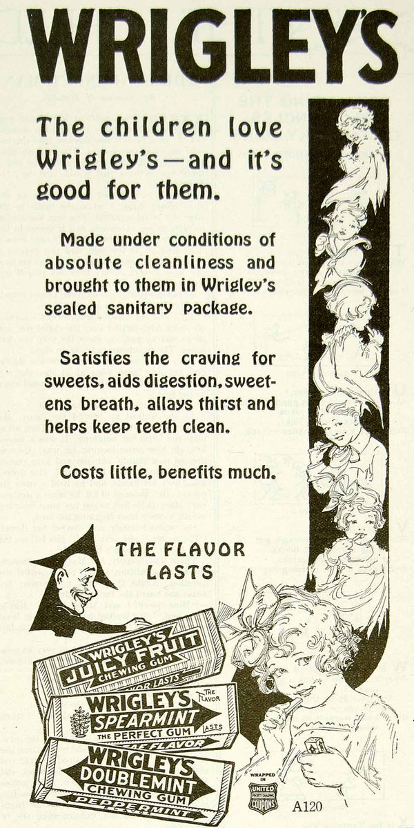 Wrigleys Gum 1920