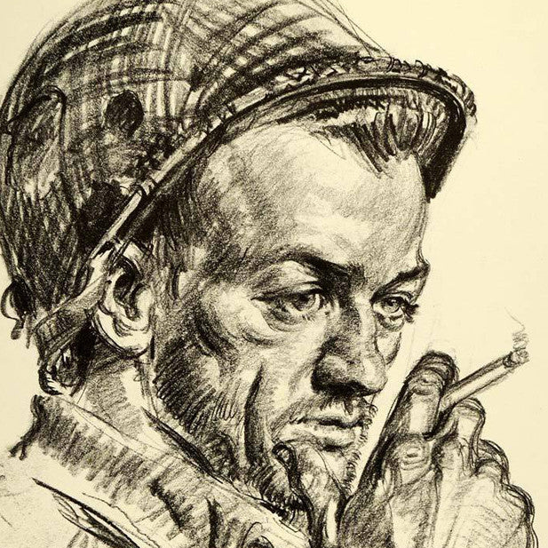 The Howard Brodie WWII Sketches – Period Paper Historic Art LLC