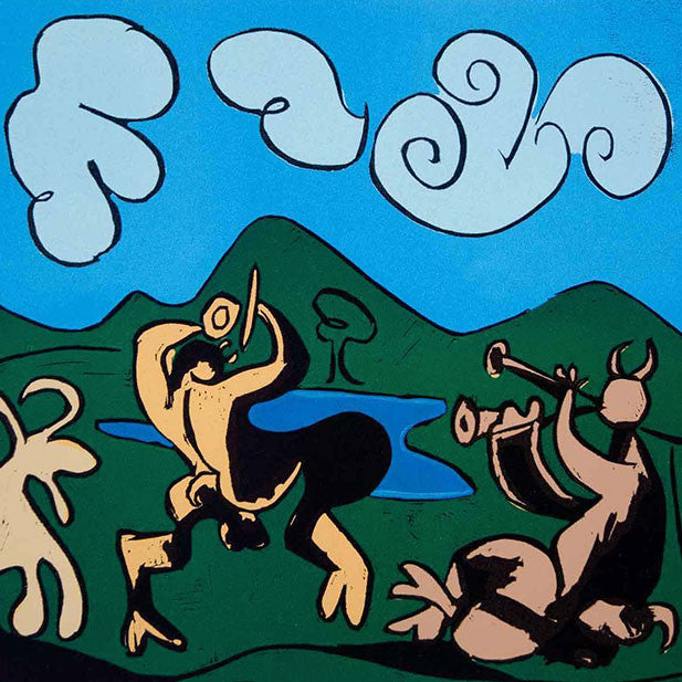 Picasso Linocut Collection — Original 1963 Large-Format Lithographs ...