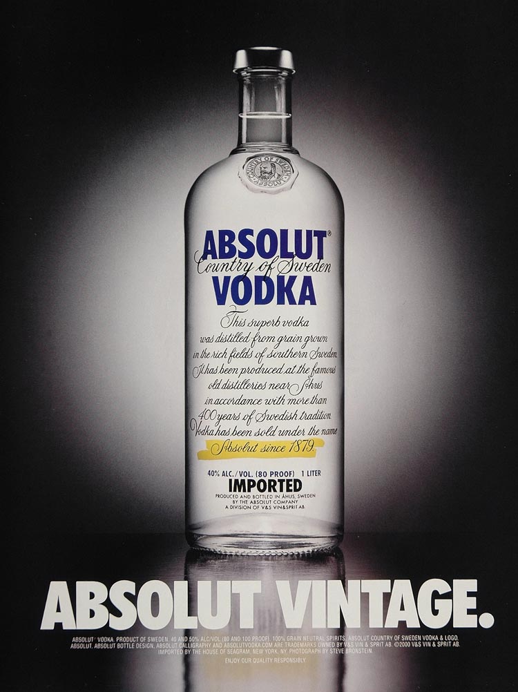 Absolut Vodka Logo Font