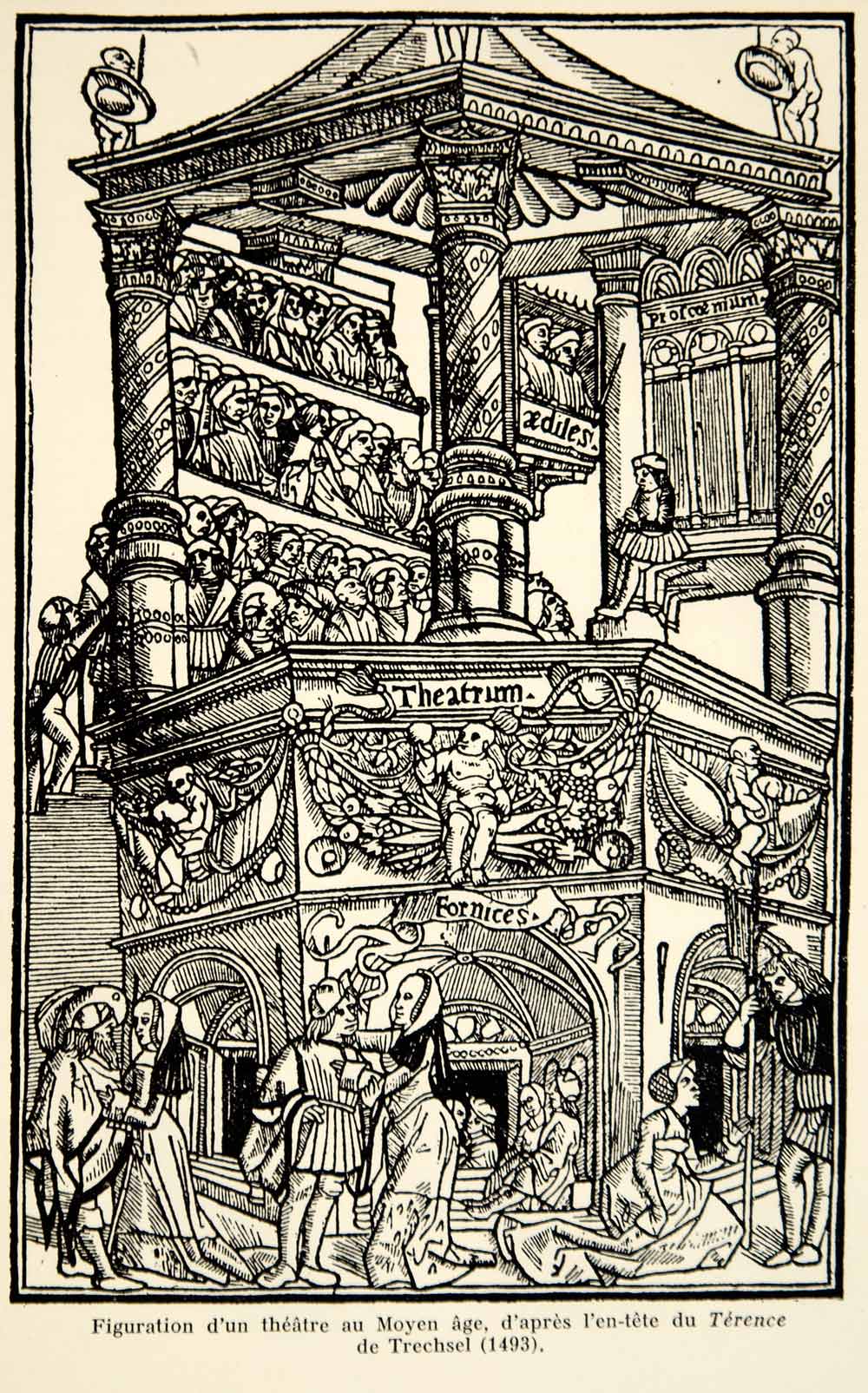 Medieval Theater Stage