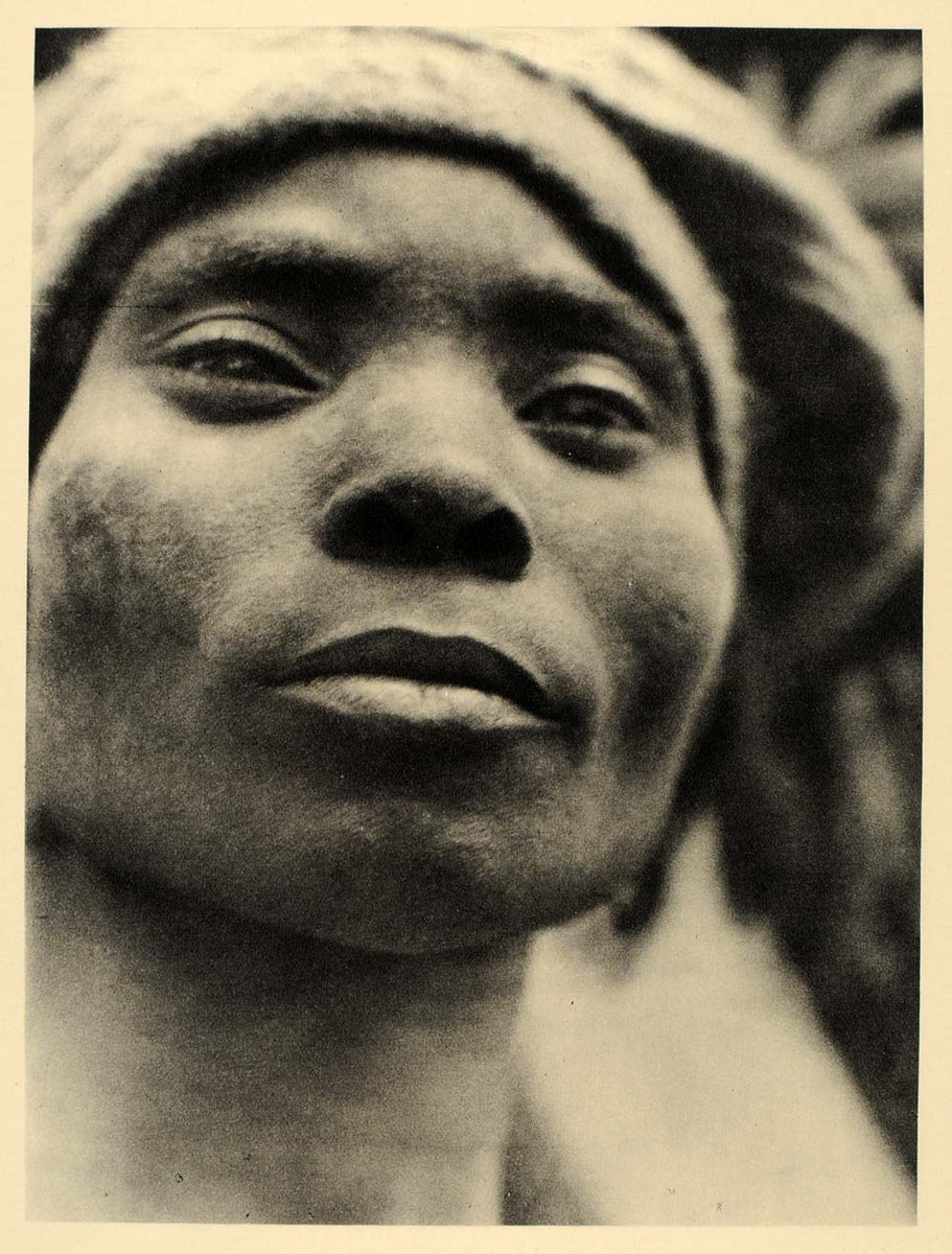 1930 Mfantsefo Fante Woman Ivory Coast Portrait Africa - ORIGINAL AF1 ...