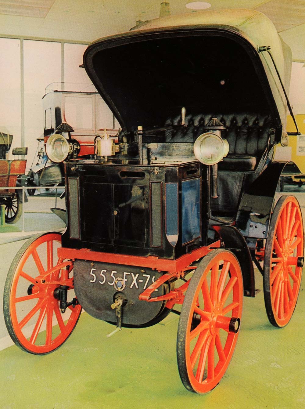 1968 Print Antique 1891 Panhard Levassor Daimler Car Engine 484 Tube A ...