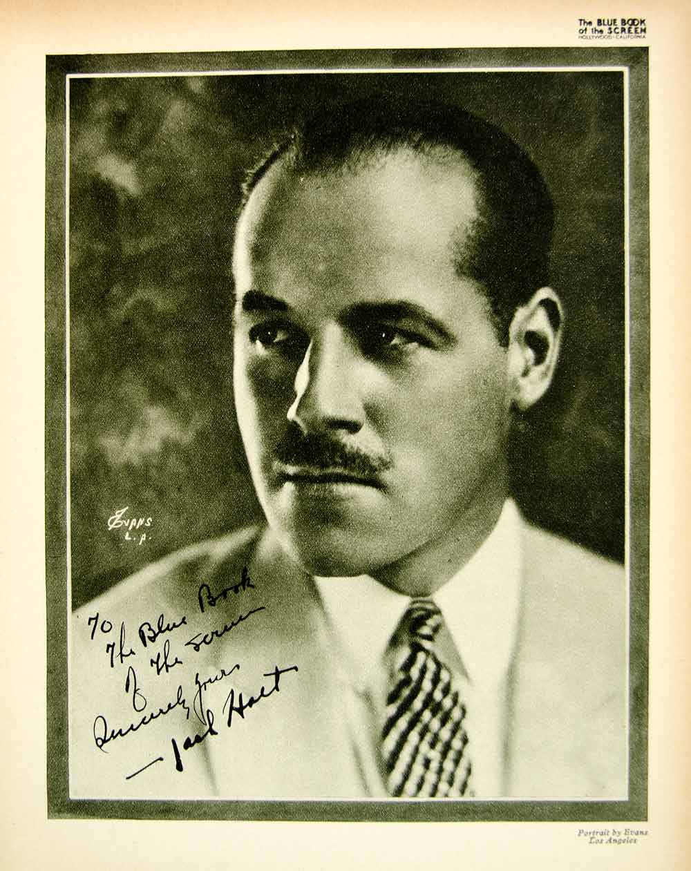 1923 Print Jack Holt Silent Film Actor Leading Man Movie Star Biograph – Period Paper Historic ...