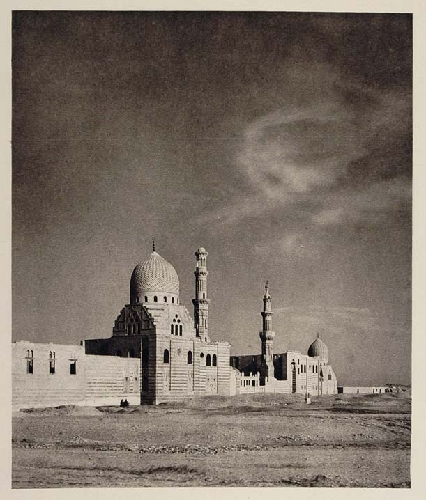 1929 Tomb Monument Sultan Inal Amir Kebir Cairo Egypt - ORIGINAL EGYPT ...