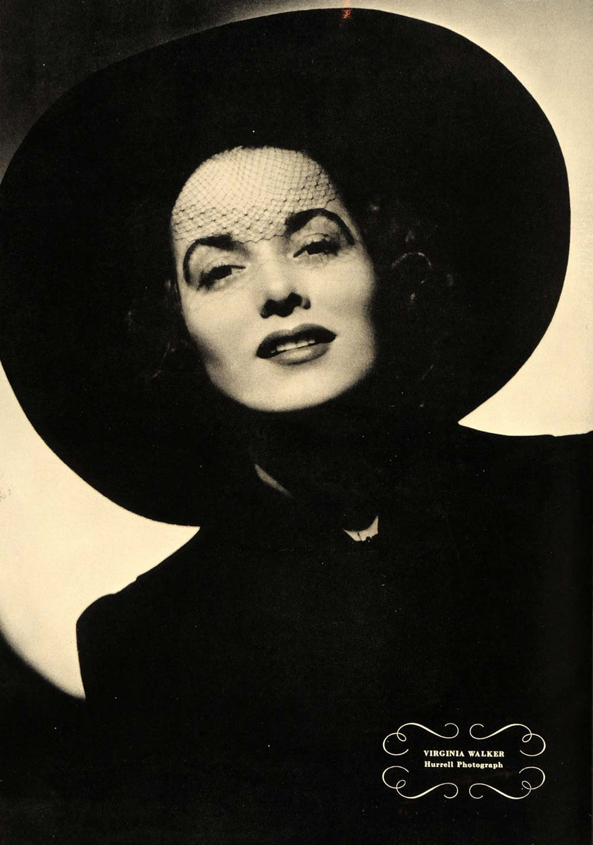 1937 Print Hurrell Photography Virginia Walker & Margo ORIGINAL HISTOR ...