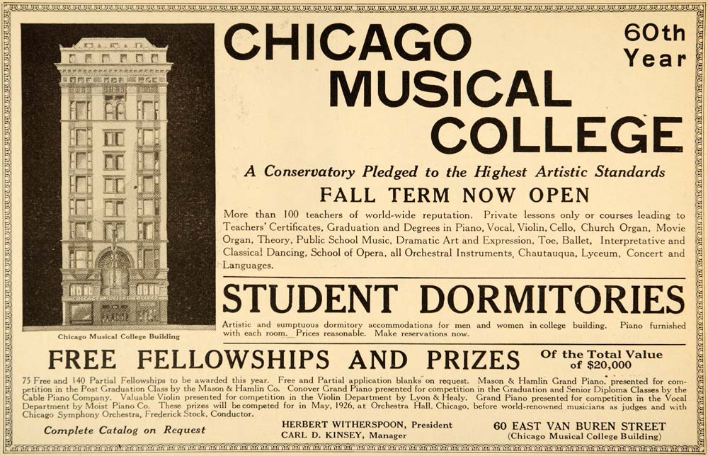 Chicago Original Musical Poster