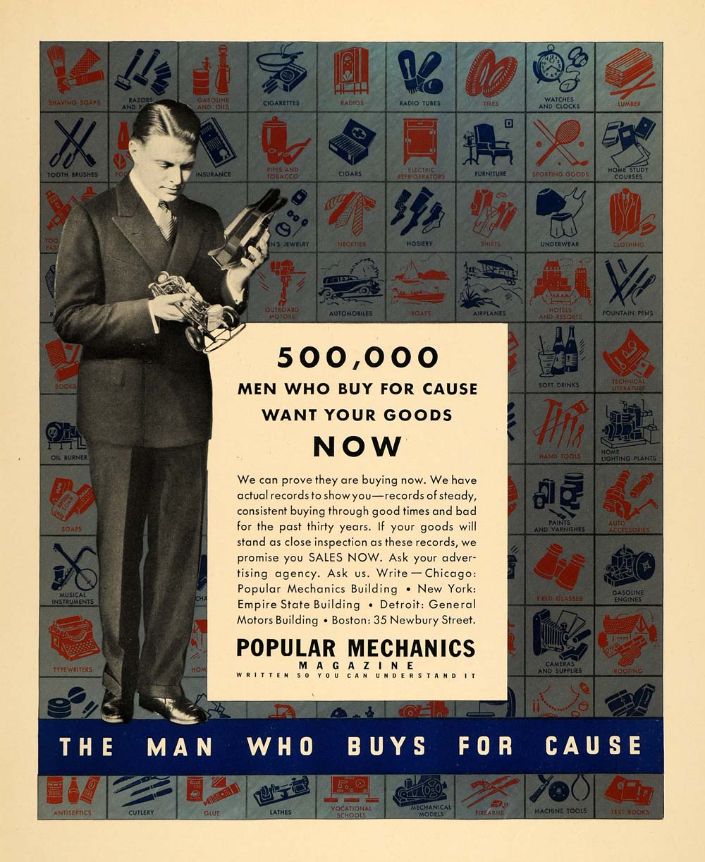 Popular Magazine Advertisements