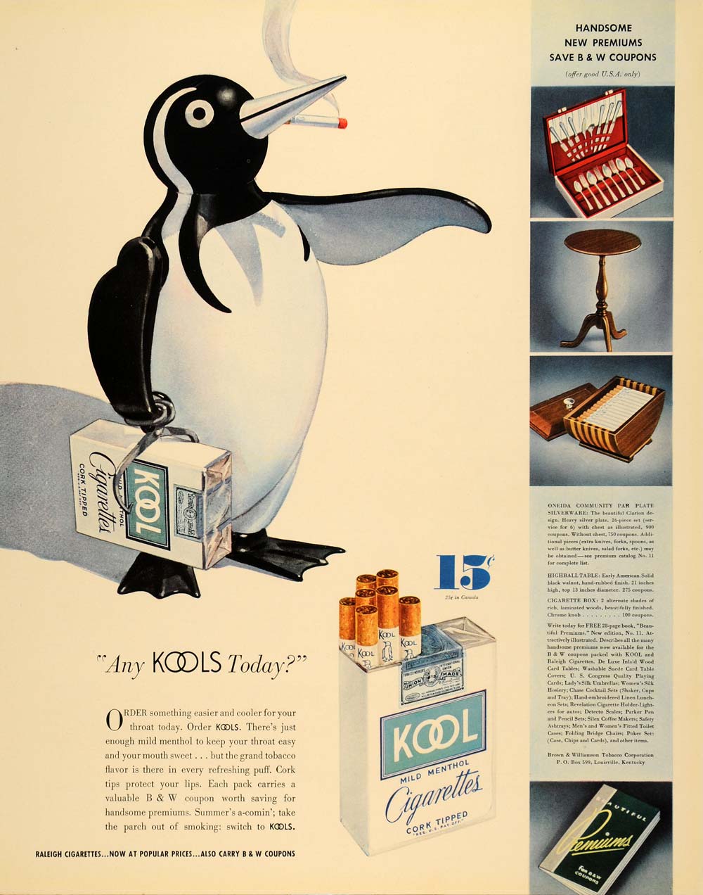 Kool Cigarettes Vintage