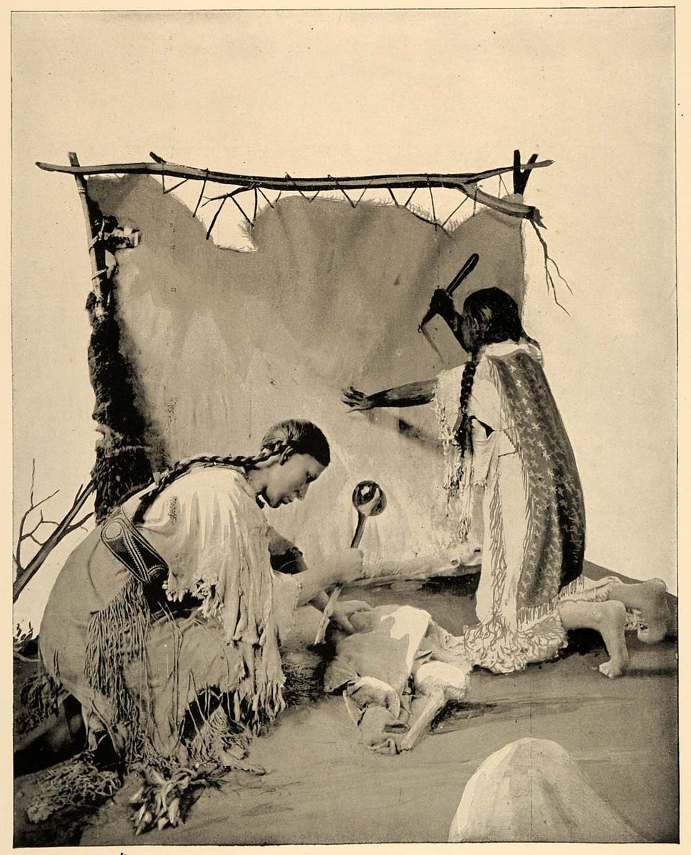 1893 Chicago World's Fair Smithsonian Indian Exhibit - ORIGINAL HISTOR ...
