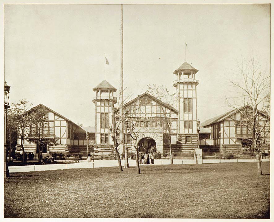 1893 Chicago World's Fair Washington State Building - ORIGINAL HISTORI ...