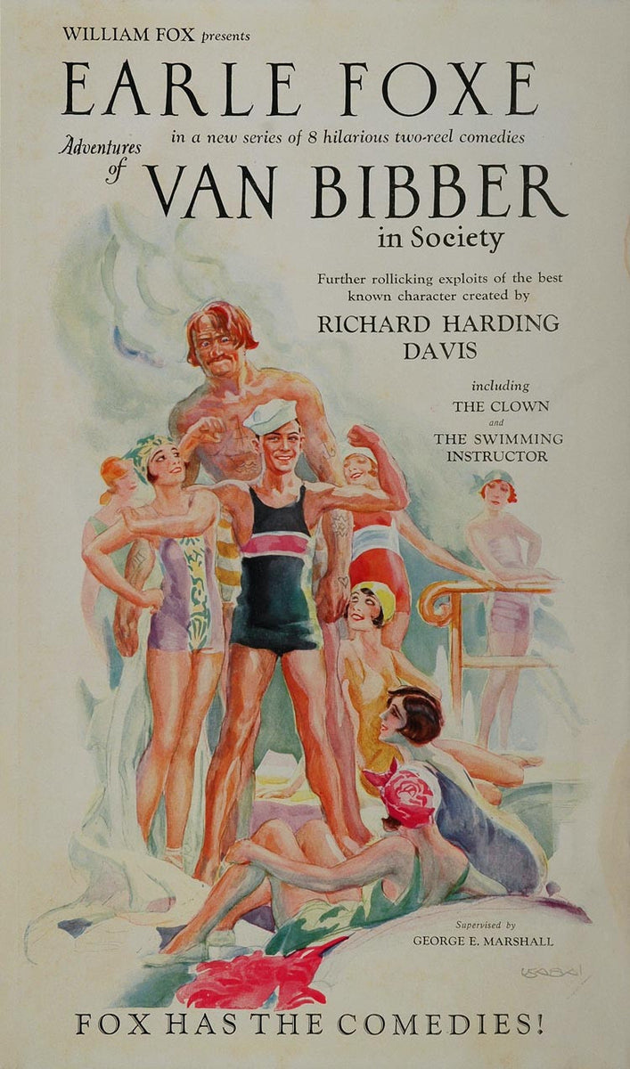 1926 Fox Van Bibber Earle Foxe O. Henry Film Flyer - ORIGINAL FOX ...