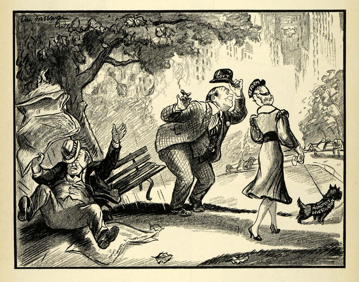Business Monopoly Cartoon