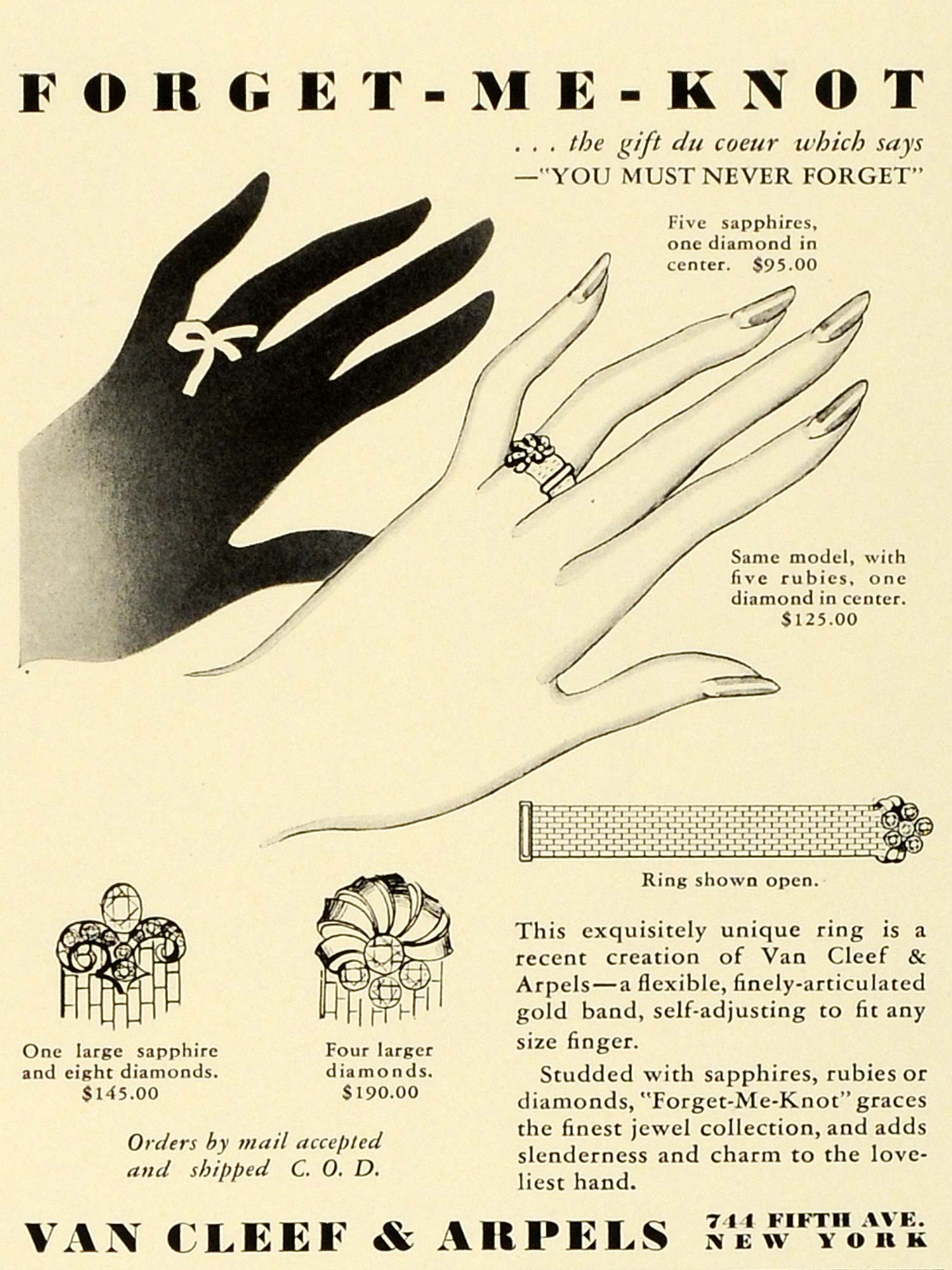 Van Cleef And Arpels Ads