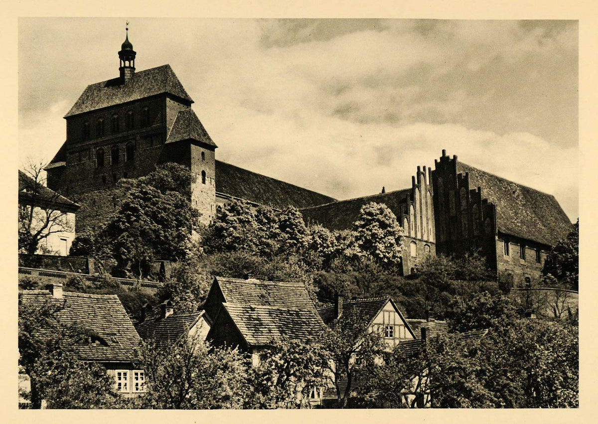 1934 Havelberg St Mary Cathedral Germany Havel Gothic - ORIGINAL GER4 ...