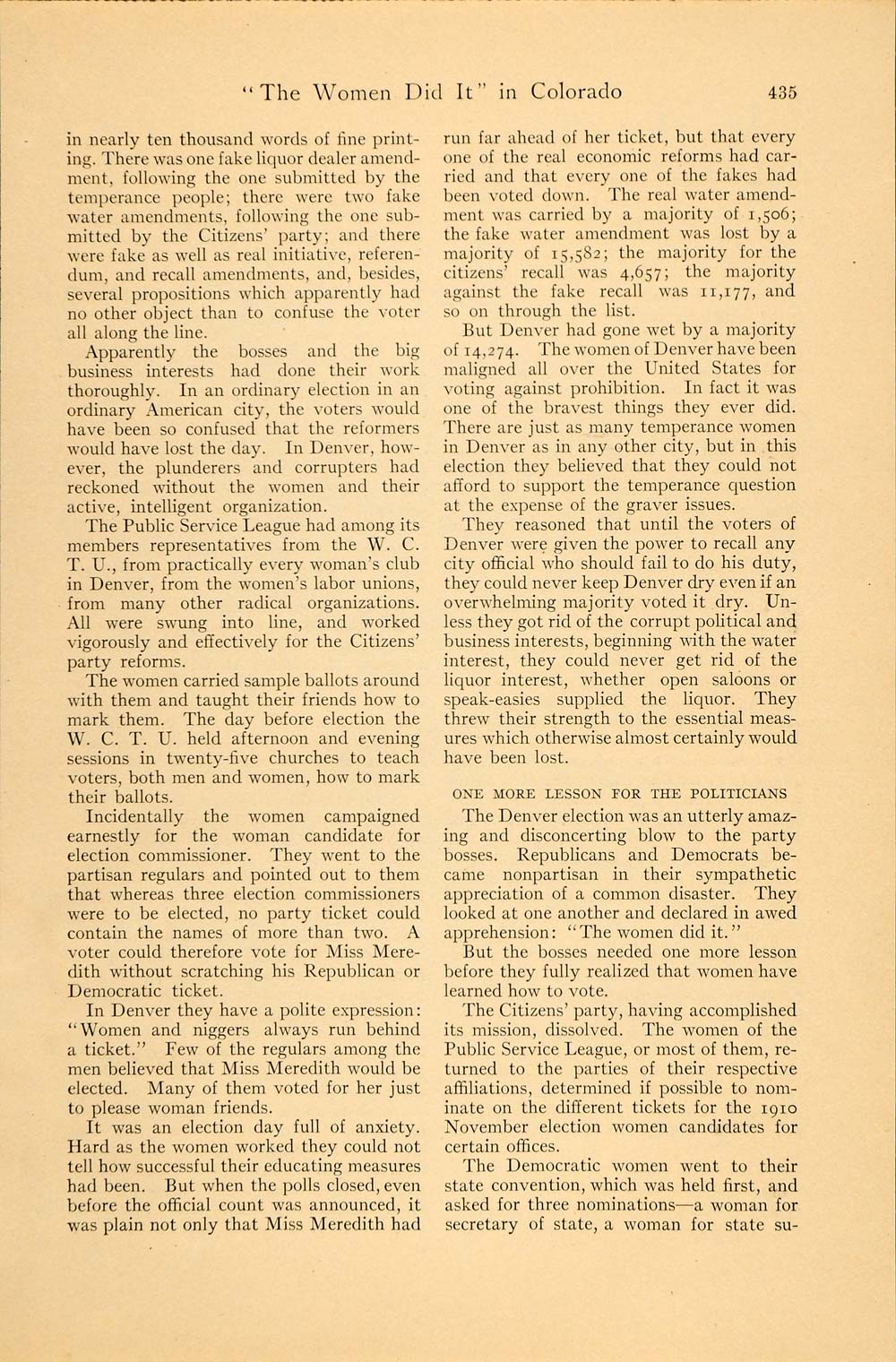 1911 Article Women Vote Rheta Dorr John Hecker Kerwin - ORIGINAL HM1 ...