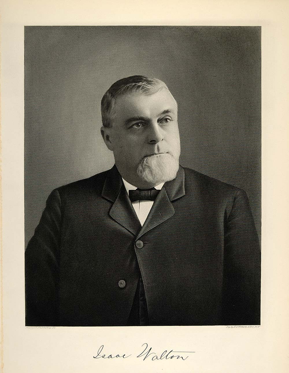 1915 Engraving Isaac Walton Illinois Businessman IL - ORIGINAL IL1 ...