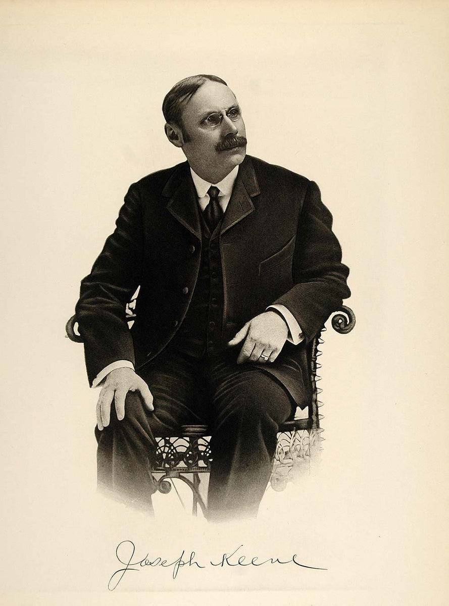 1915 Engraving Joseph Keene Illinois Businessman IL - ORIGINAL IL1 ...