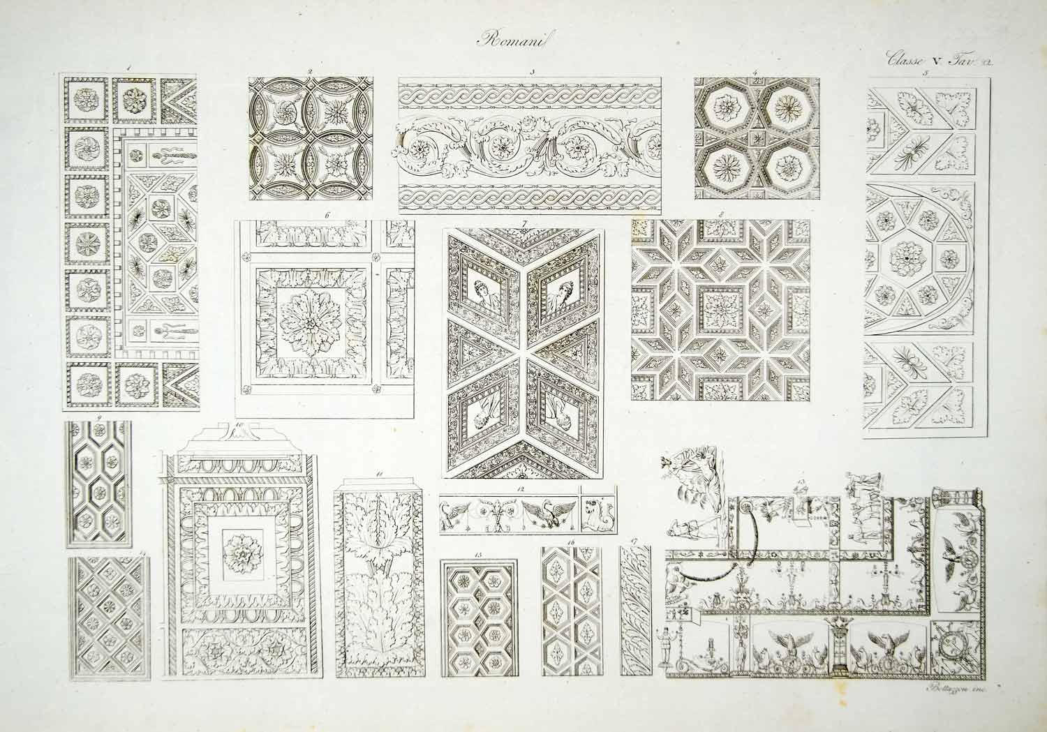 Roman Art Patterns