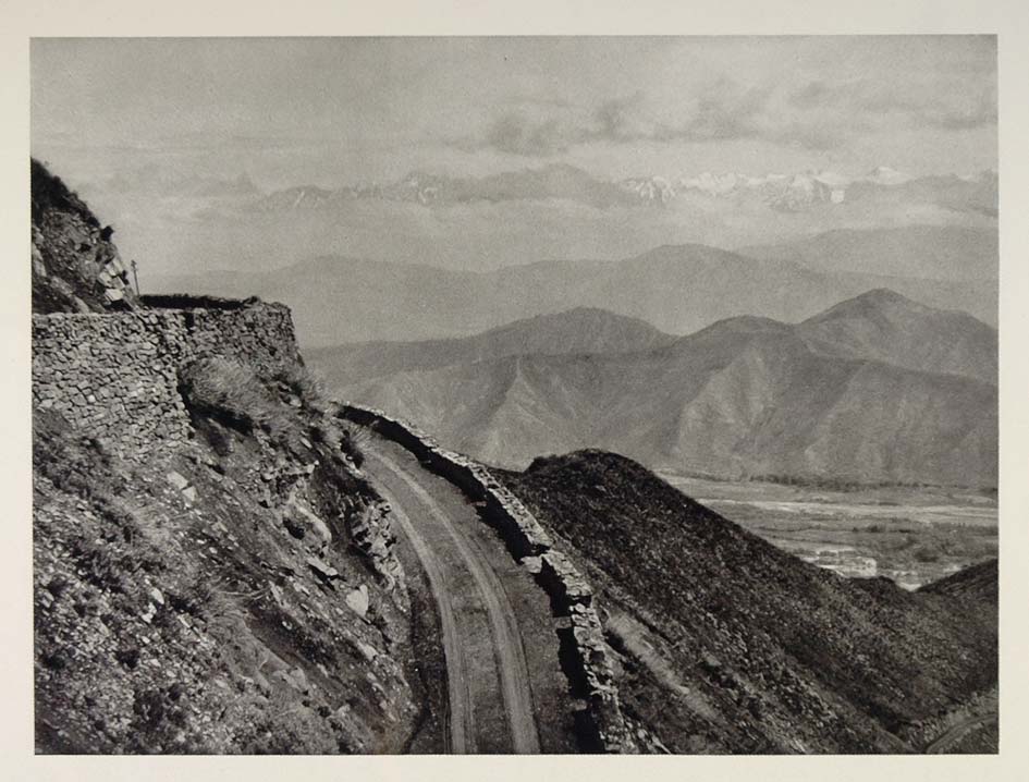 1928 Banihal Pass Himalayas Mountains India Landscape - ORIGINAL IN1 ...