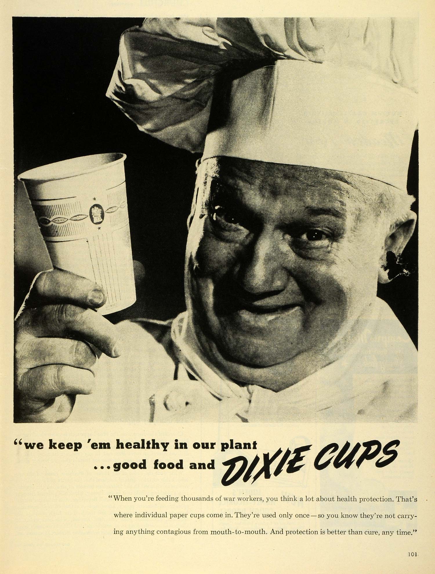 Vintage Chef Ad