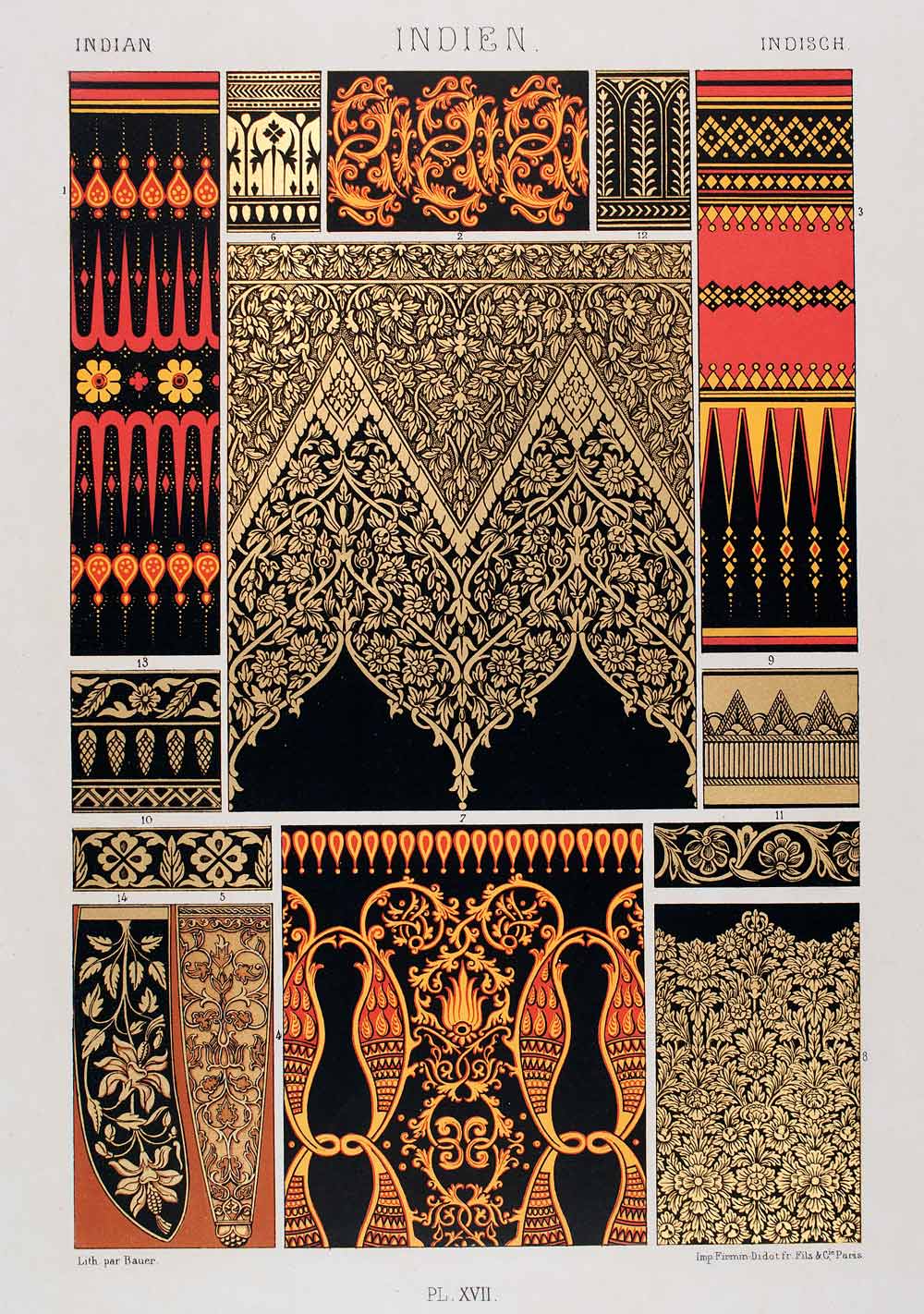 Indian Traditional Border Designs