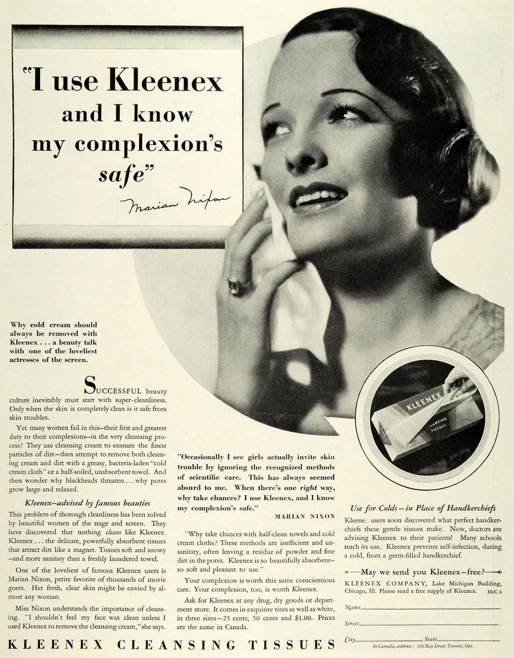 Kleenex Advertisement