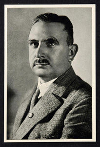 1936 Bernhard Rust German Education Minister Print - ORIGINAL HISTORIC ...