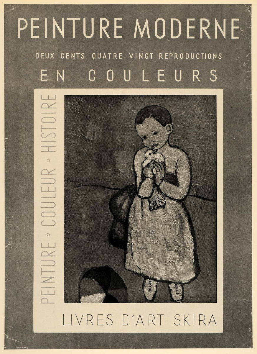 1971 Print Picasso Peinture Moderne Livres d'Art Skira - ORIGINAL PIC3 ...