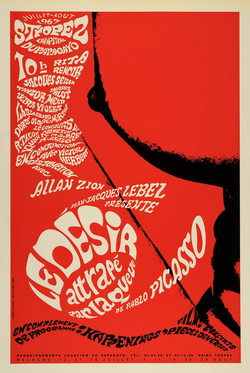 1971 Print Picasso Wish Caught by the Tail Poster 1967 - ORIGINAL PIC3 ...