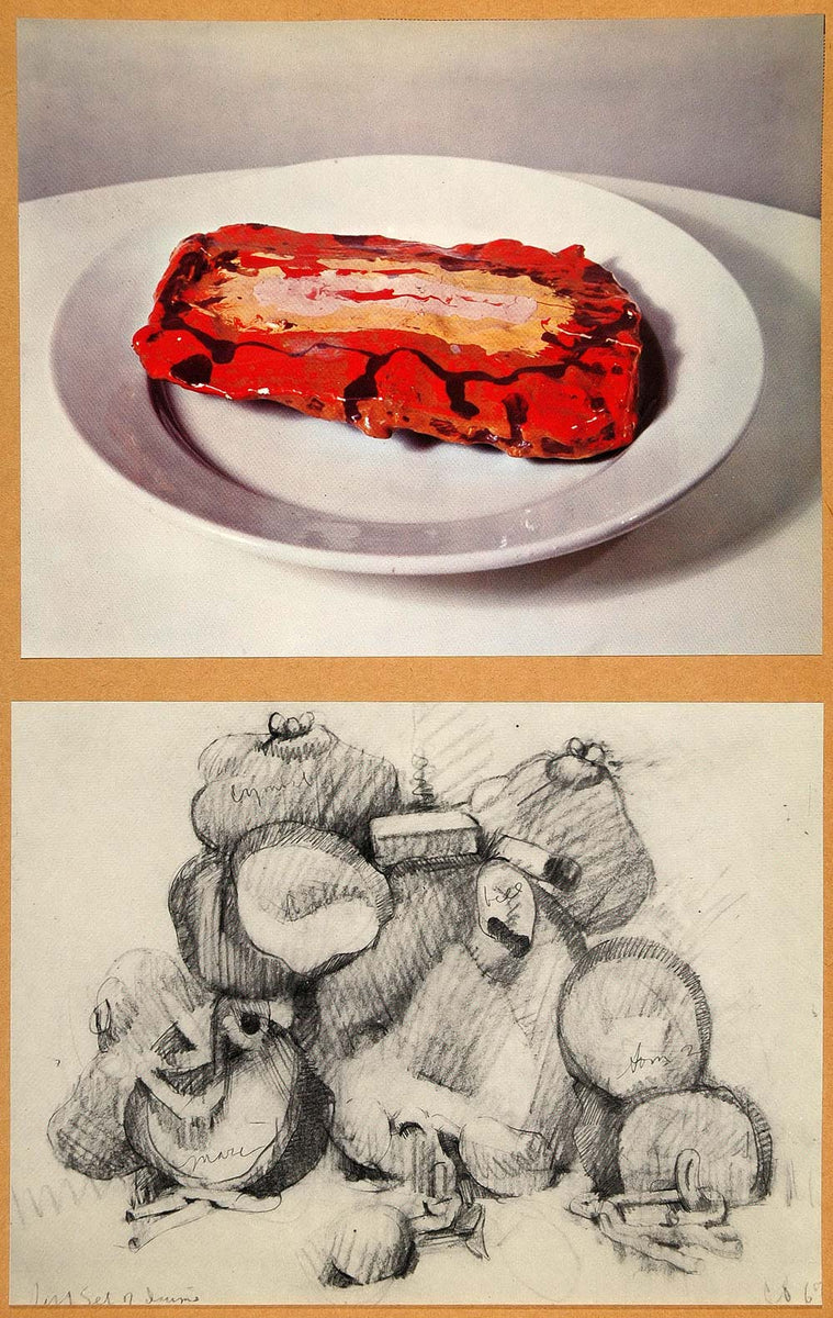 1970 Art Claes Thure Oldenburg Danish Pastry Drum Print - ORIGINAL POP ...