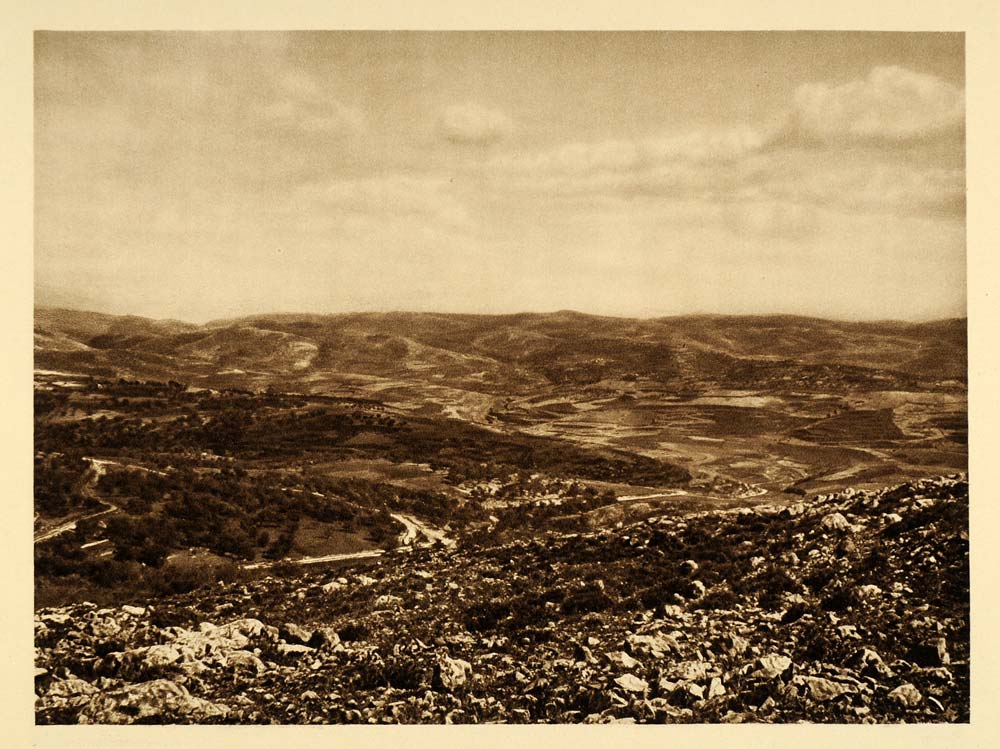 1925 Hauran Houran Mountain Landscape Syria Syrian - ORIGINAL PHOTOGRA ...