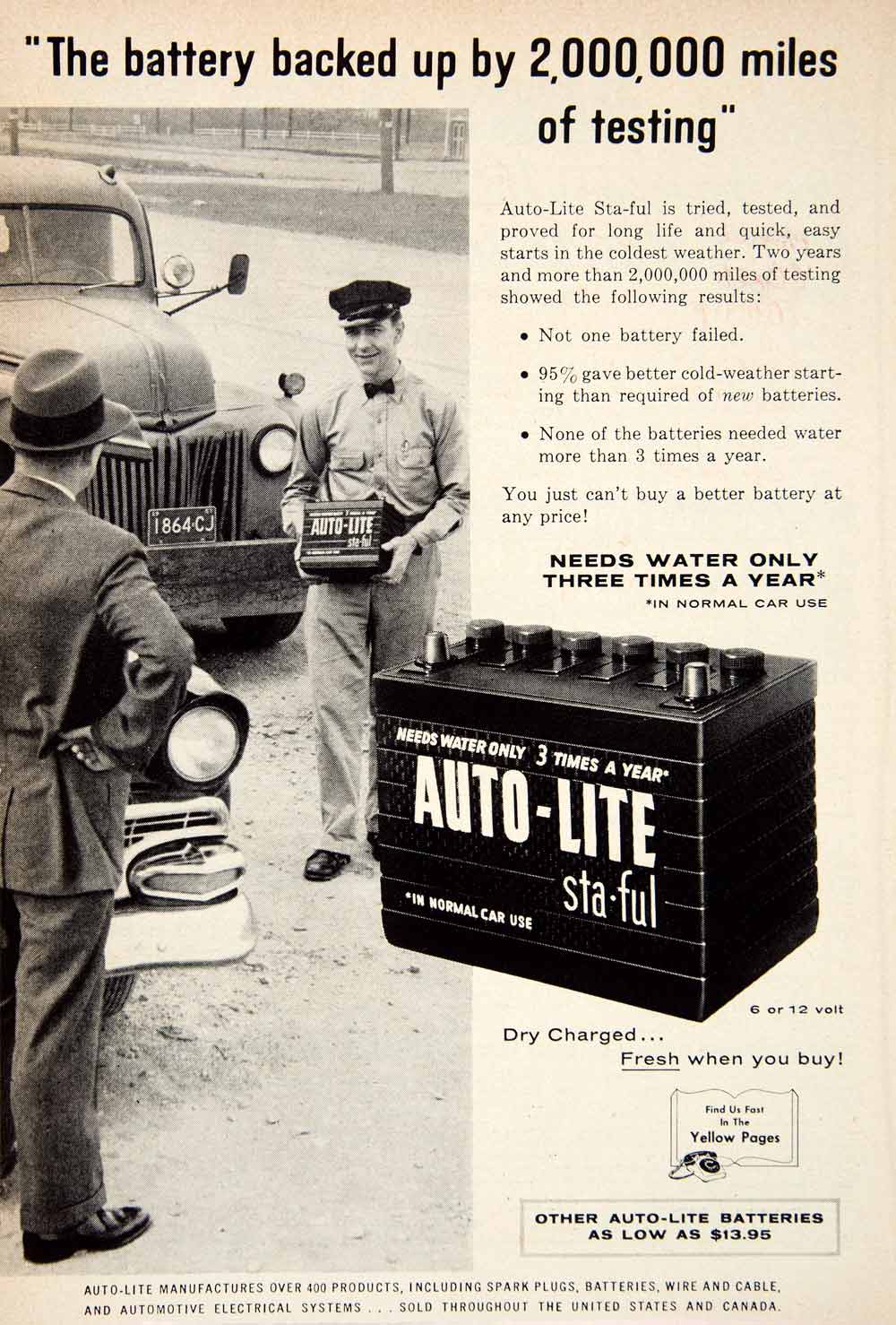 Vintage Car Battery