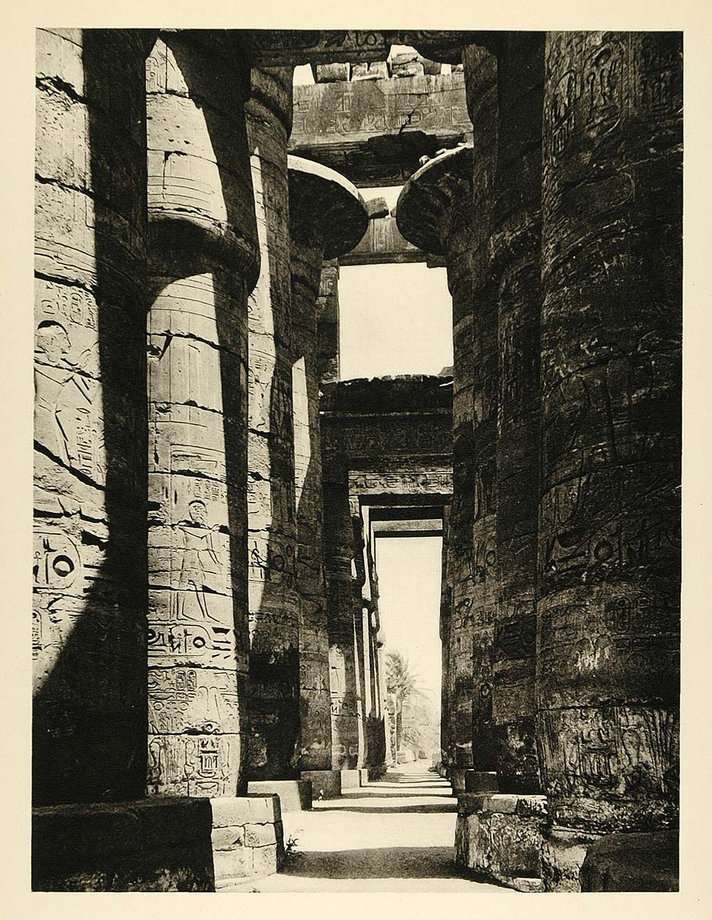 Karnak Temple Columns