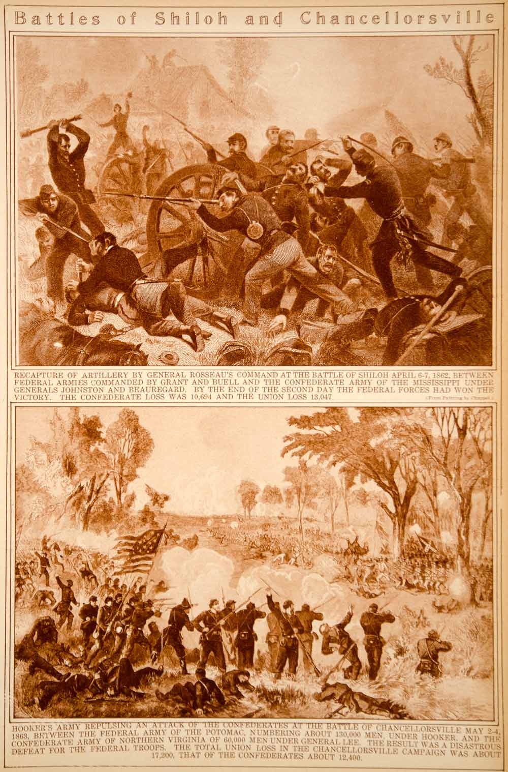 Famous American Civil War Art