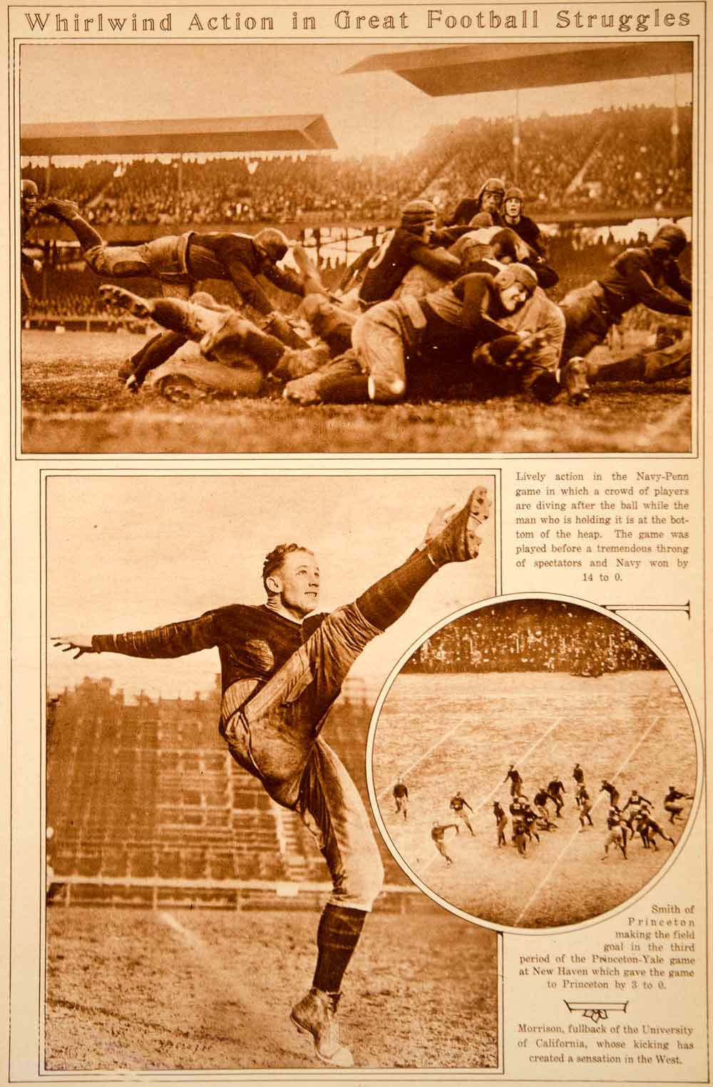 Vintage Football Field