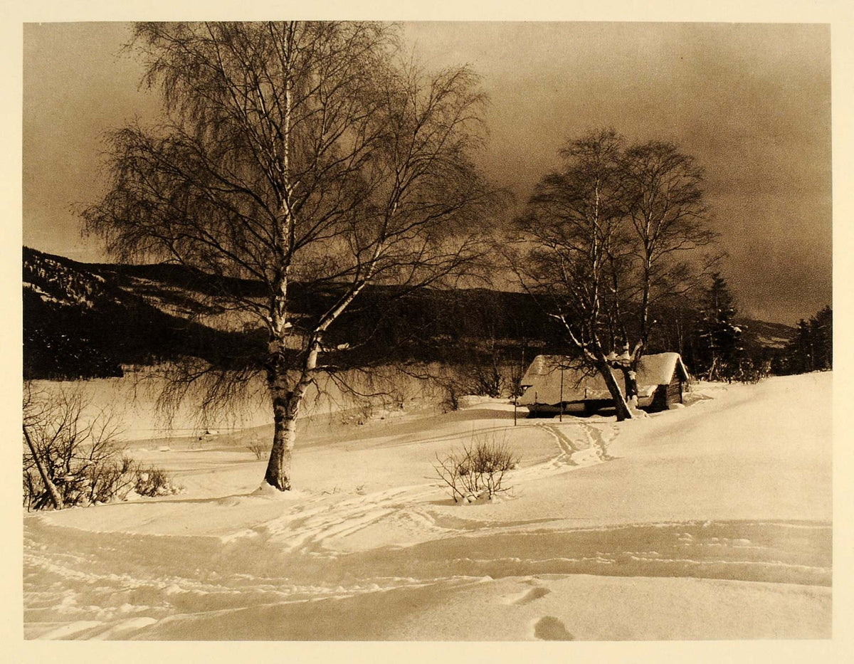 1932 Slidrefjord Slidrefjorden Norway Oppland Vang - ORIGINAL PHOTOGRA ...