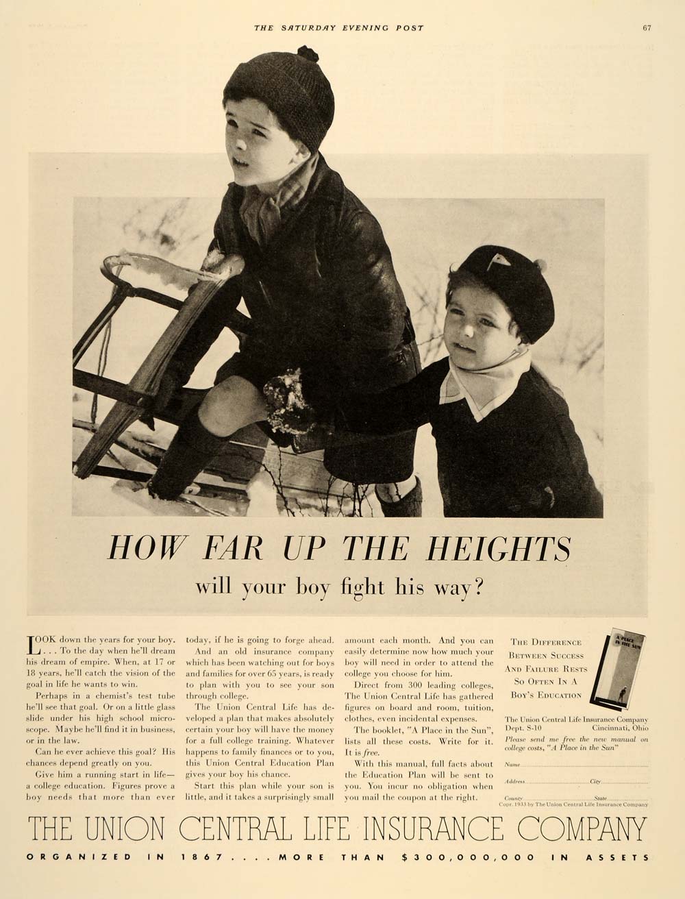 Life Insurance Print Ads