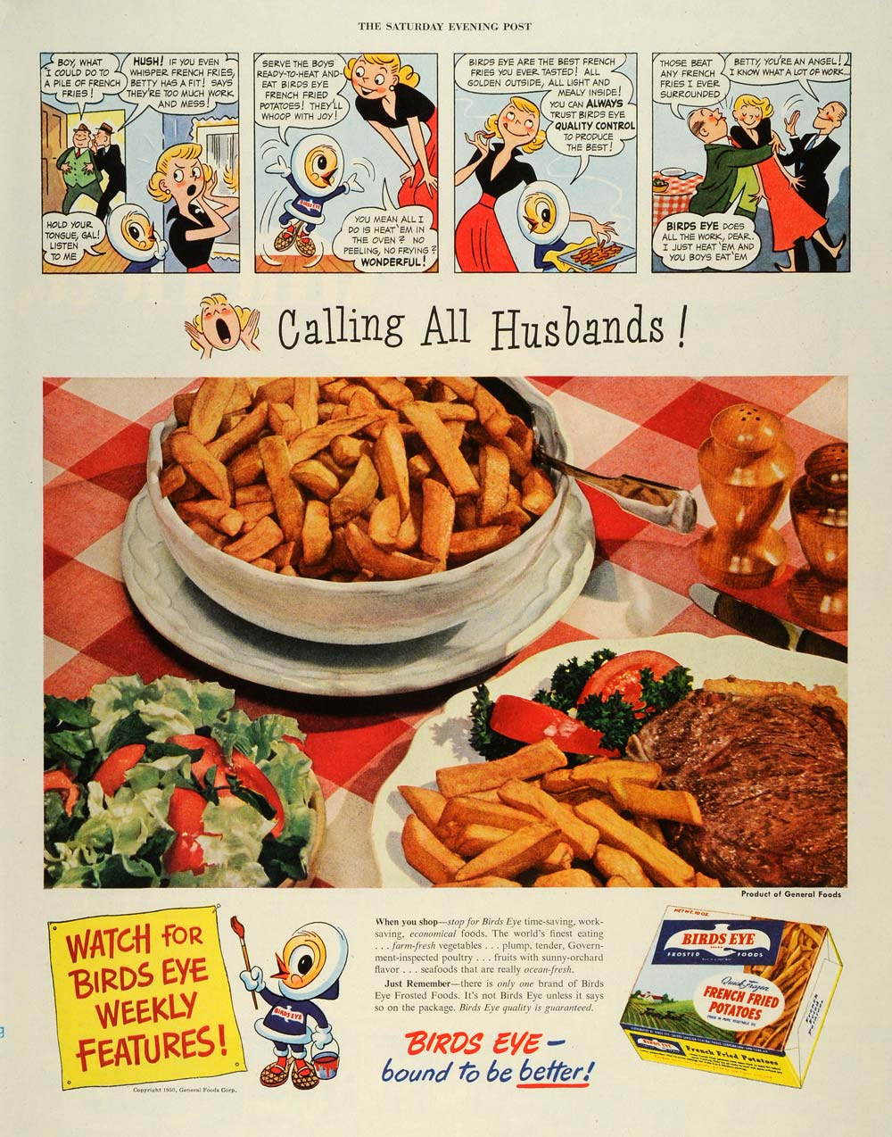 1950s Food Advertisements
