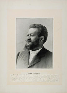 1894 Opera Emma Calve Jean Lassalle Baritone French - ORIGINAL STAGE2 ...