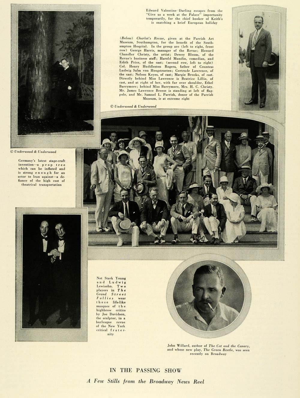 1924 Print Edward Darling Underwood John Willard Parrish Art Museum Br ...