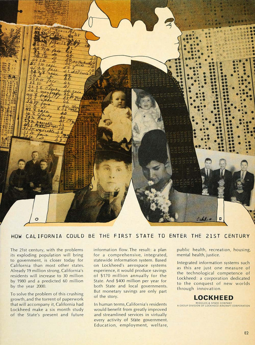 1966 Ad Technological Competence Lockheed Aircraft 21 - ORIGINAL ADVER ...