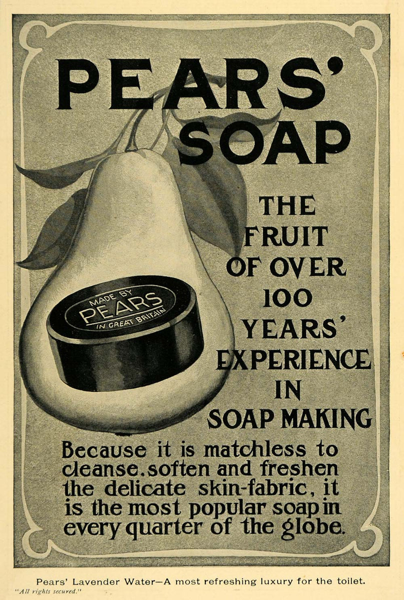 1904 Ad Andrew Pears Soap Lavender Water Unilever First - ORIGINAL TOM ...