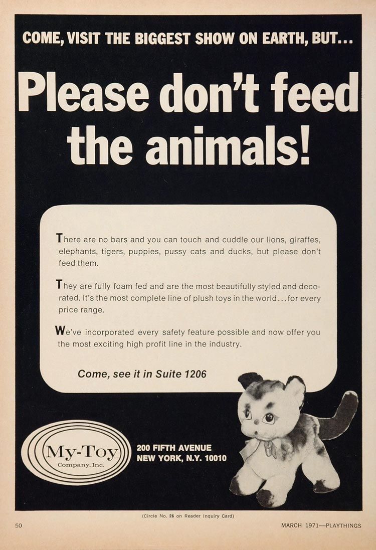 Print Ads For Toys