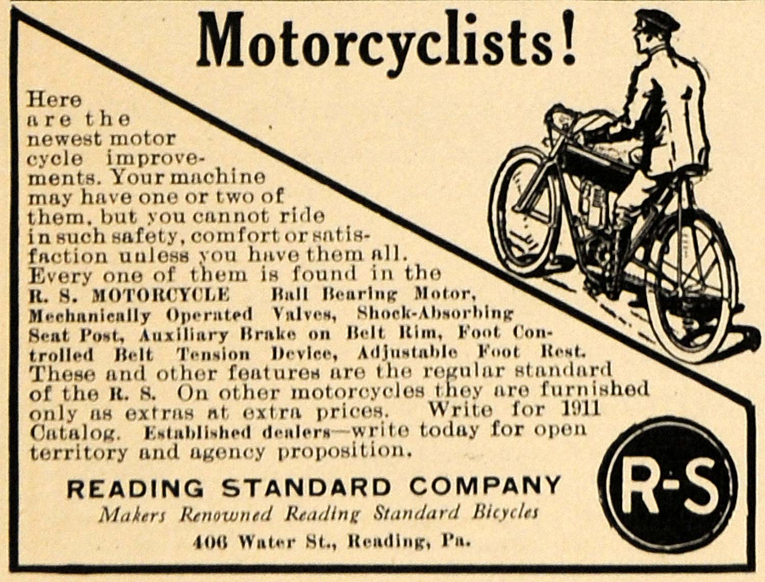 Reading Standard Motorcycle
