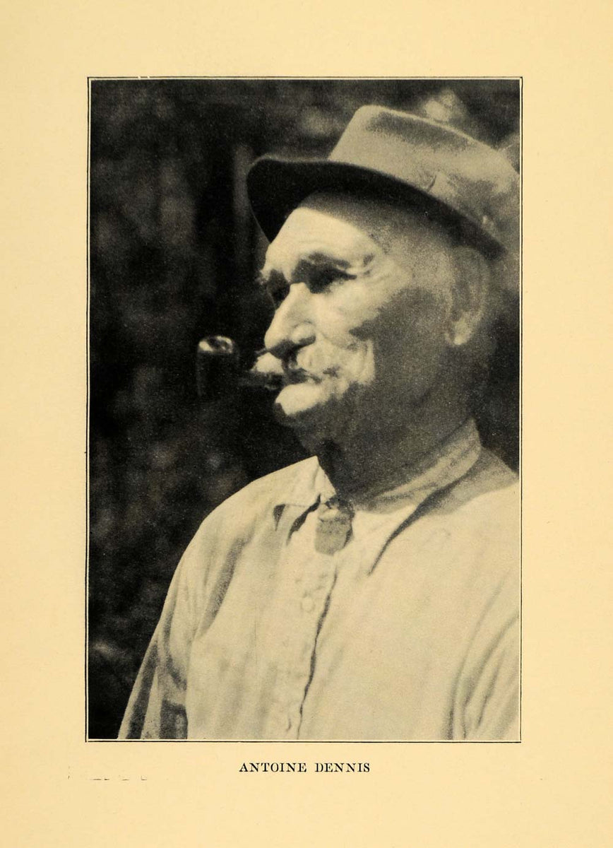 1939 Print Chippewa Mail Runners Antoine Dennis - ORIGINAL HISTORIC IM ...