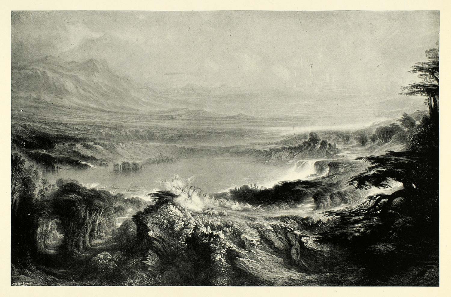 Plain Landscape Drawing