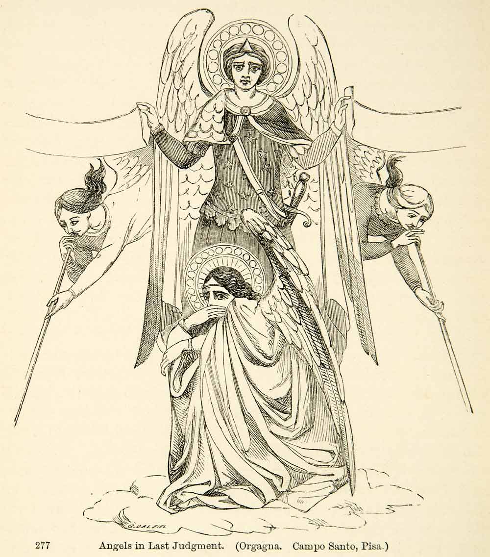 Medieval Paintings Of Angels